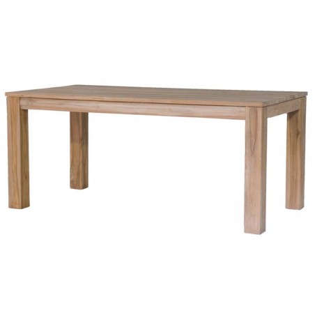 Table à manger en teck Losar Dimension 140x90