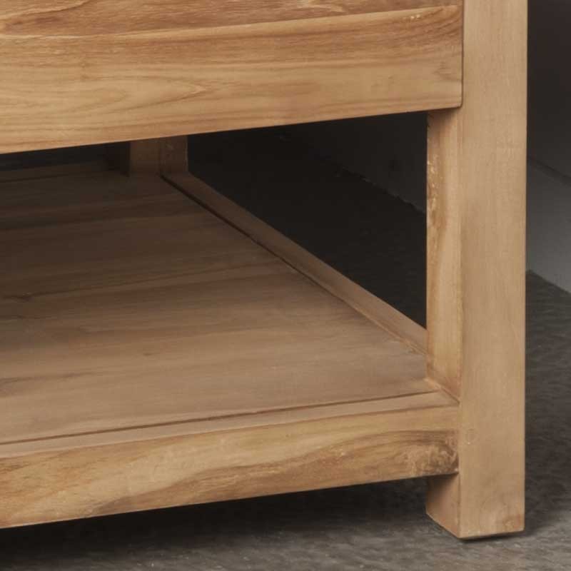 Table d’appoint en teck Losar